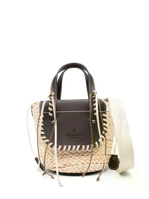 CUBA LAB Habanera Bandana Bucket Bag - Neutrals