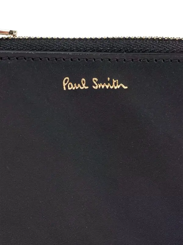 Paul Smith Signature Stripe Zip-around Leather Wallet