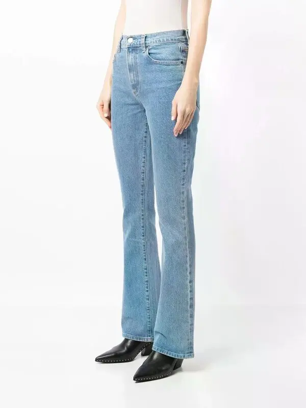 LE JEAN Remy High-waisted Flare Jeans