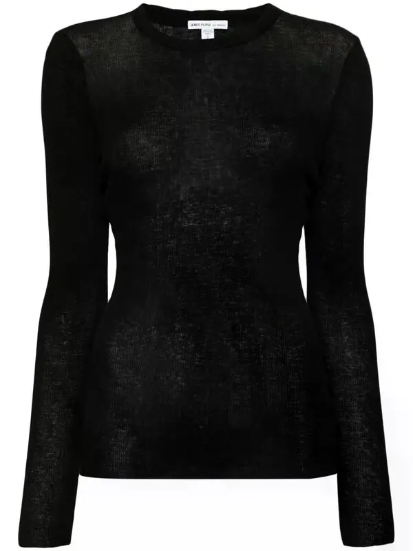 JAMES PERSE Long-sleeve Ribbed Knit Sweater