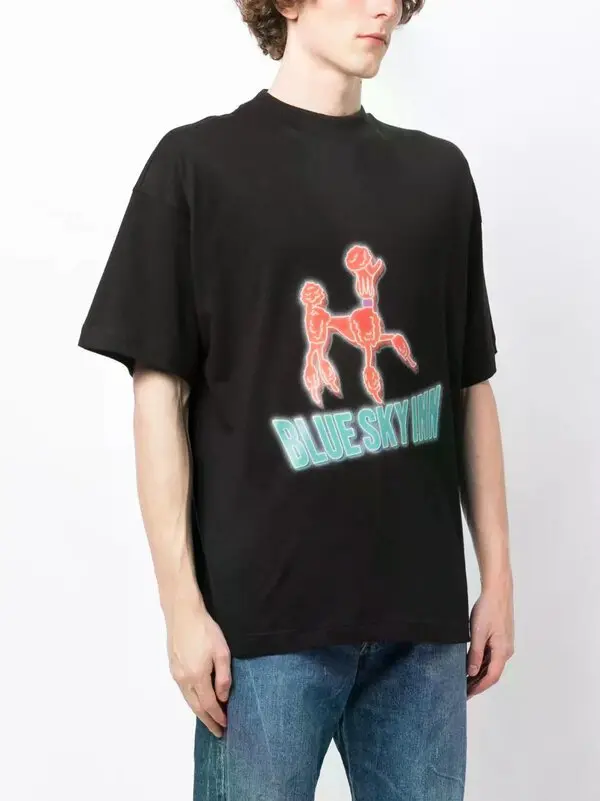 BLUE SKY INN Logo-print Cotton T-shirt