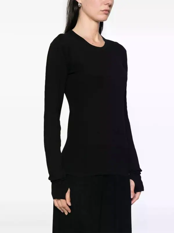 THOM KROM Long Sleeve Crewneck T-shirt