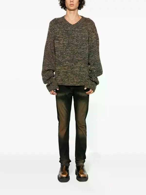 Undercover Intarsia-knit Wool Jumper
