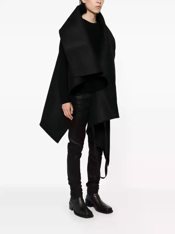 Boris Bidjan Saberi Merino Wool Cape