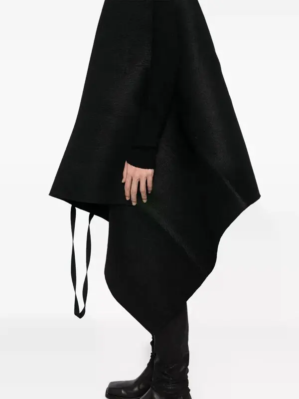 Boris Bidjan Saberi Merino Wool Cape