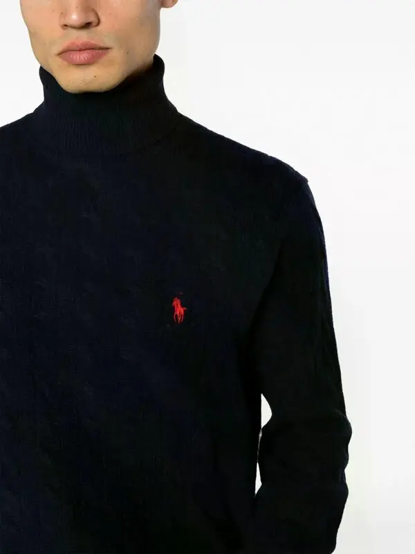 Polo Ralph Lauren Cable-knit Wool-blend Jumper
