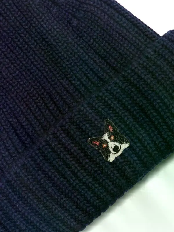 PELO FOUNDATION Dog Appliqué Beanie