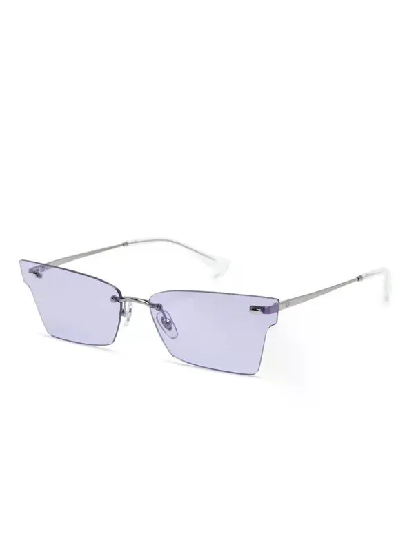 Ray-ban Geometric-frame Sunglasses - Silver