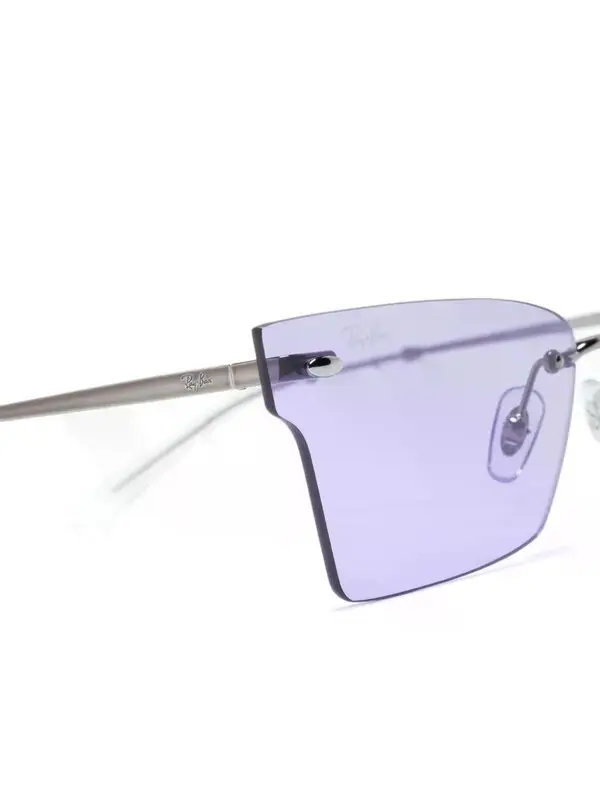 Ray-ban Geometric-frame Sunglasses - Silver