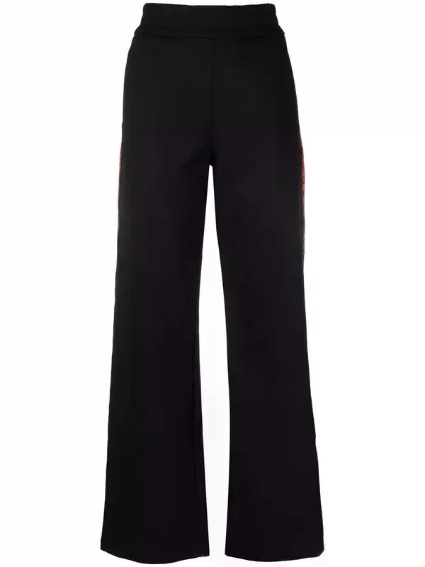 Off-White Monogram Band Track Pants - Black