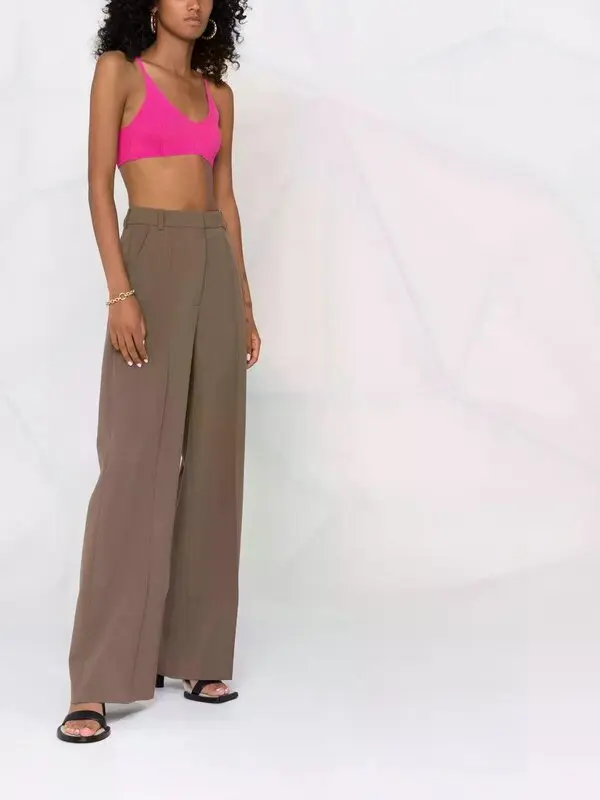Jacquemus Le Bandeau Valensole Knitted Bralette - Pink