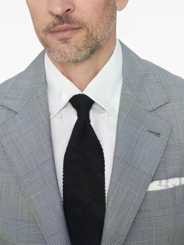 Brunello Cucinelli Fine Knit Neck Tie - Blue