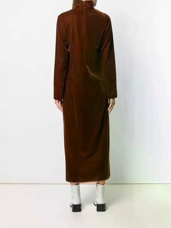 MAISON MARGIELA Asymmetric Turtleneck Dress