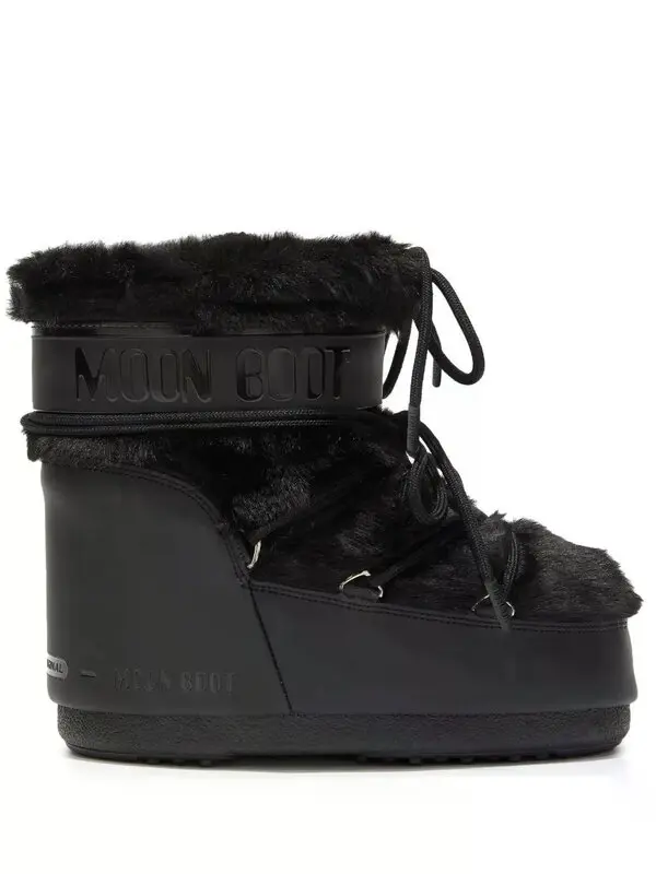 Moon Boot Icon Low Faux-fur Lace-up Boots