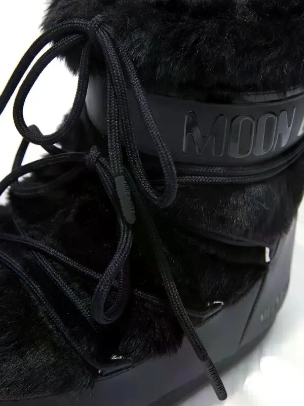 Moon Boot Icon Low Faux-fur Lace-up Boots