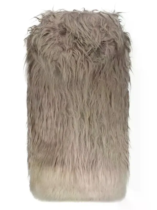 Lorena Antoniazzi Alpaca Fur Vest - Neutrals