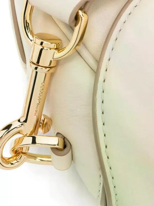 Marc Jacobs The Covered J Marc Saddle Bag - Neutrals