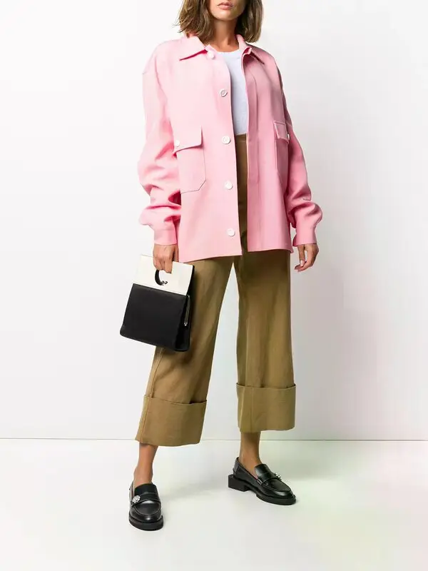 Plan C Oversized Shirt Jacket