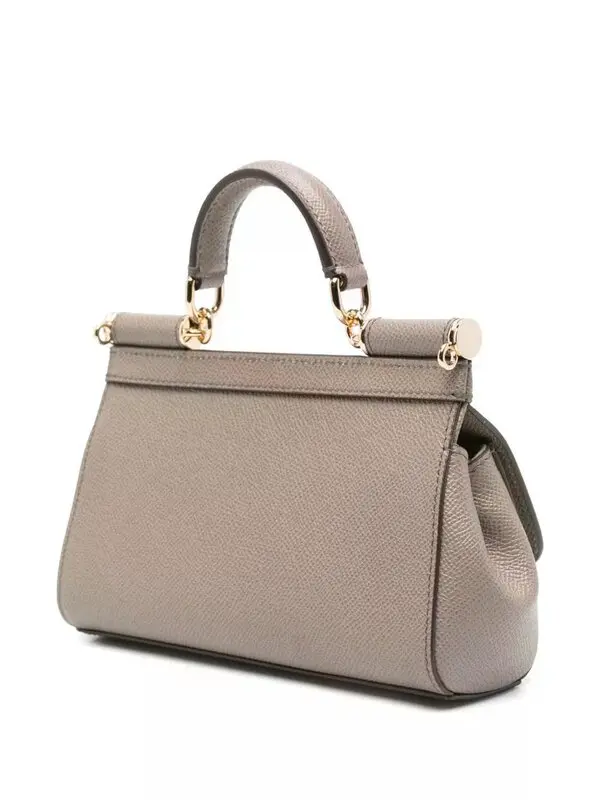 Dolce & Gabbana Small Sicily Tote Bag - Brown