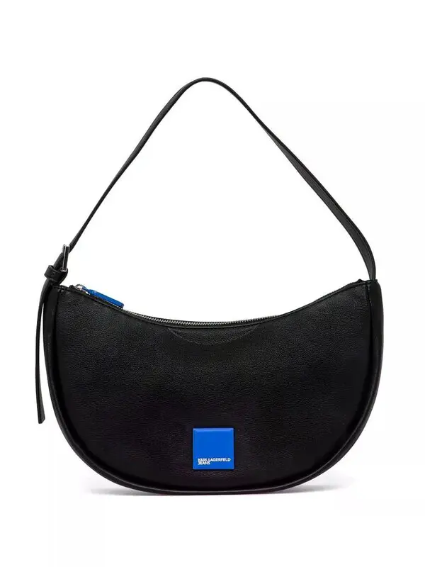Karl Lagerfeld Logo Patch Shoulder Bag