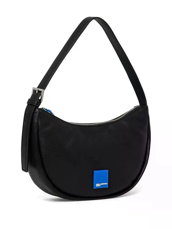Karl Lagerfeld Logo Patch Shoulder Bag