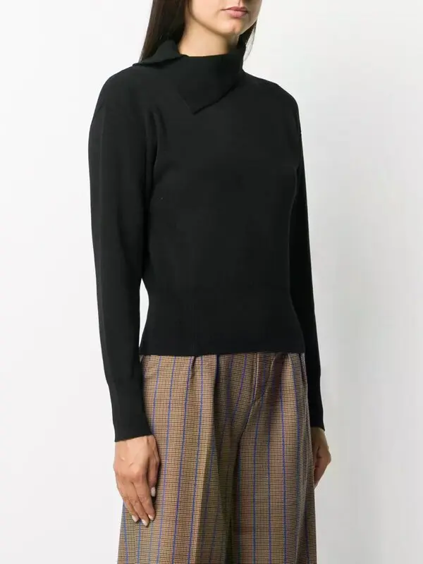 Kenzo Split Neck Top