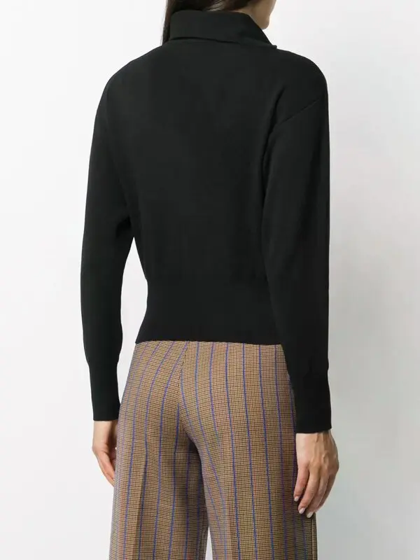 Kenzo Split Neck Top