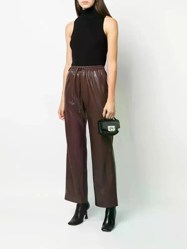 DURAZZI MILANO Flip-lock Leather Shoulder Bag