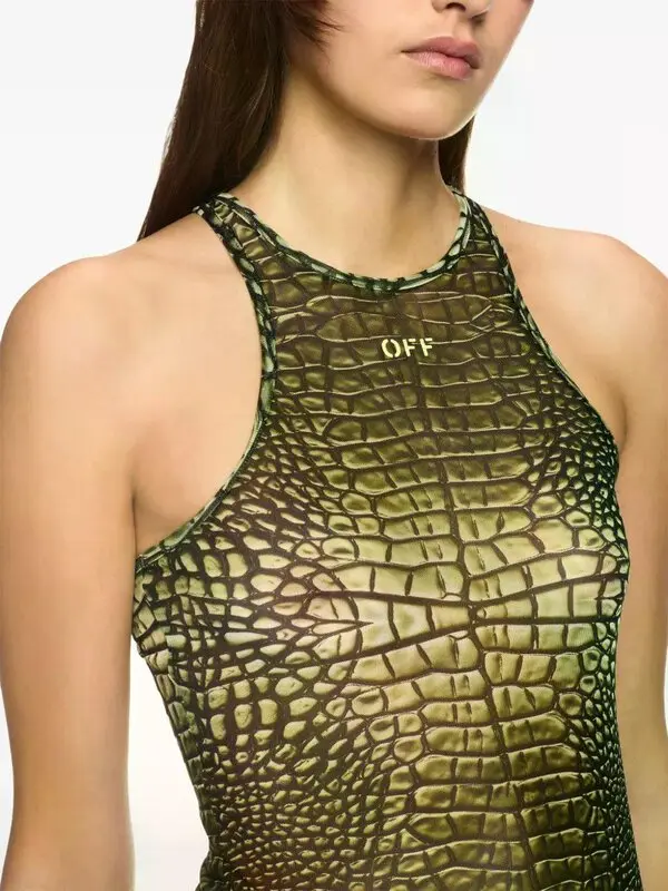 Off-White Croco Dress