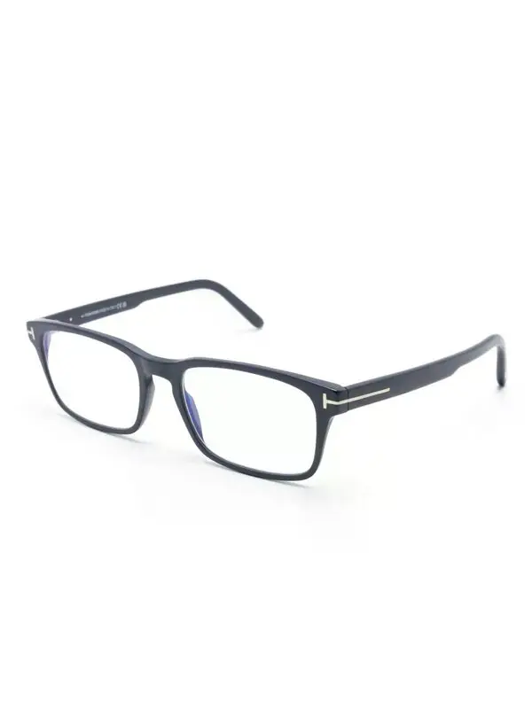 TOM FORD Rectangle-frame Glasses - Grey