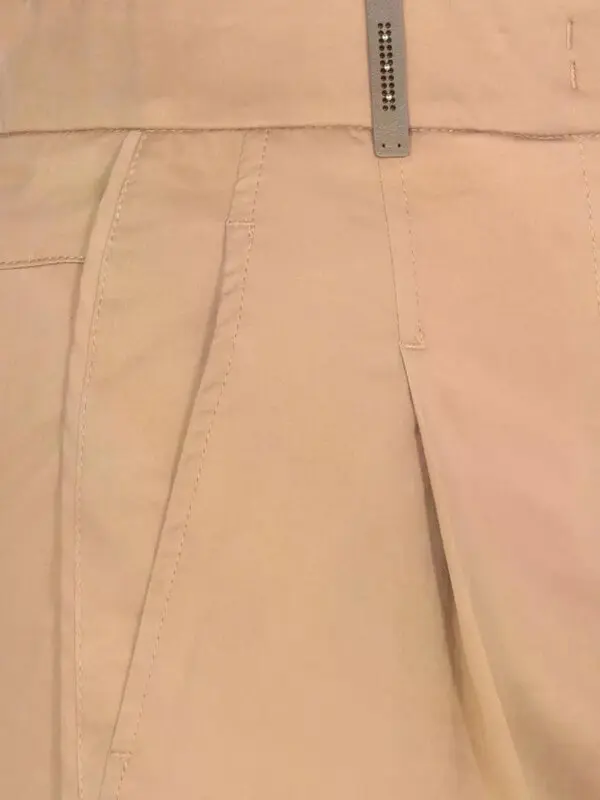 Peserico Pleated Trousers With Belt Loops