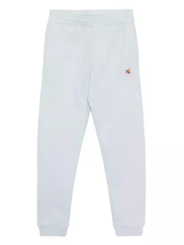 Maison Kitsuné Fox Head Patch Jog Pants - Blue