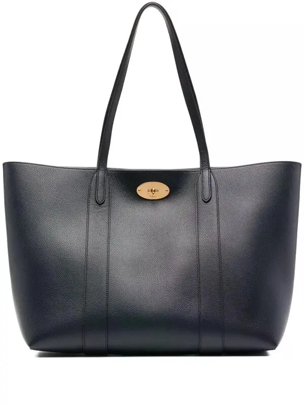 Mulberry Grained Leather Tote Bag