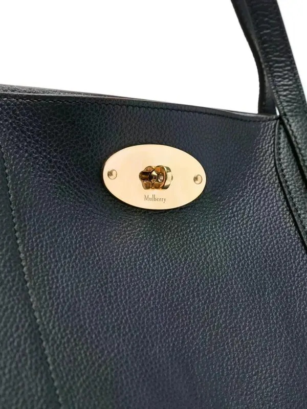 Mulberry Grained Leather Tote Bag