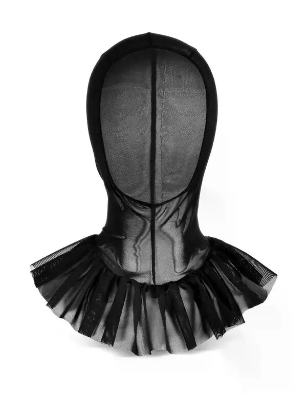 IOANA CIOLACU Mesh Balaclava - Black