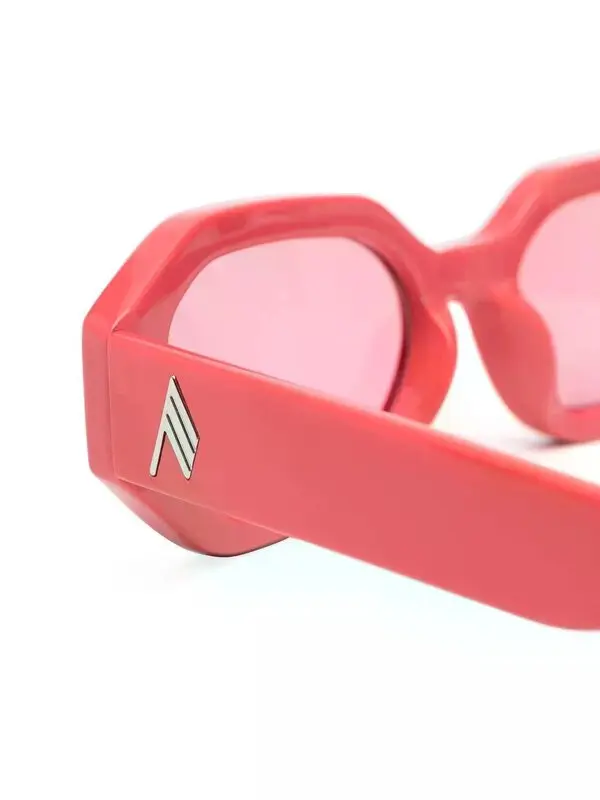 Linda Farrow X The Attico Irene Geometric Sunglasses