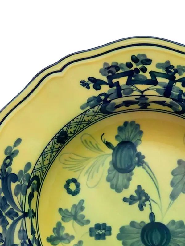 GINORI 1735 Oriente Italiano Dinner Plate - Yellow