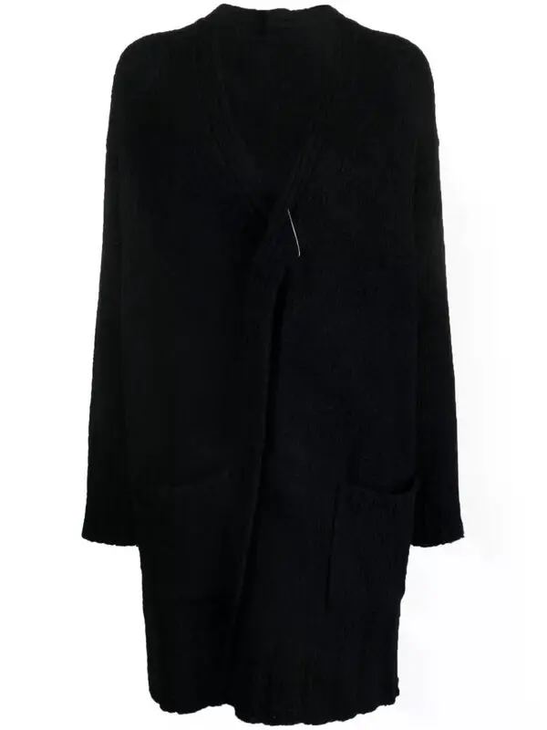 Yohji Yamamoto Asymmetric V-neck Cardigan-coat