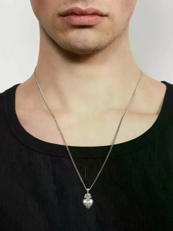 Emanuele Bicocchi Small Sacred Heart Necklace
