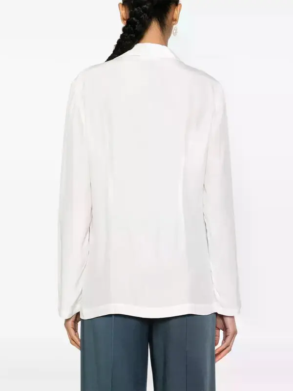 P.a.r.o.s.h Sofia Double-breasted Silk Blazer