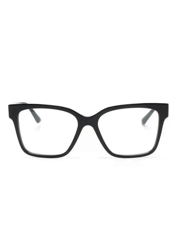JIMMY CHOO Oversized Glitter Frame Glasses - Black