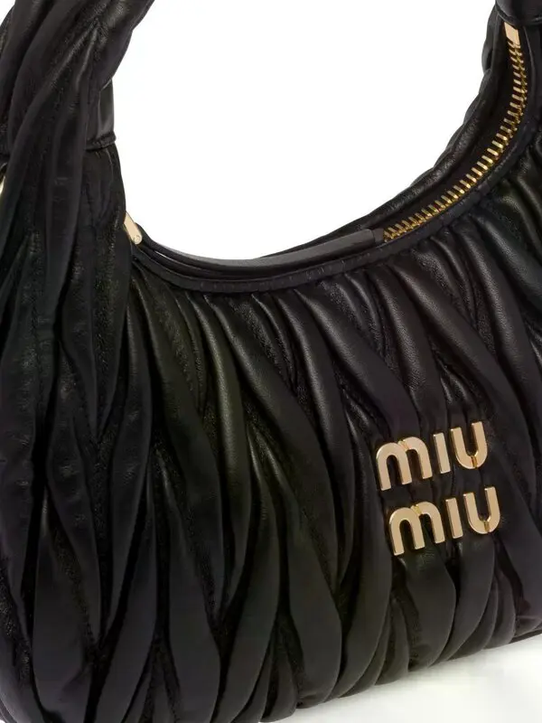 Miu Miu Mini Wander Matelassé Shoulder Bag