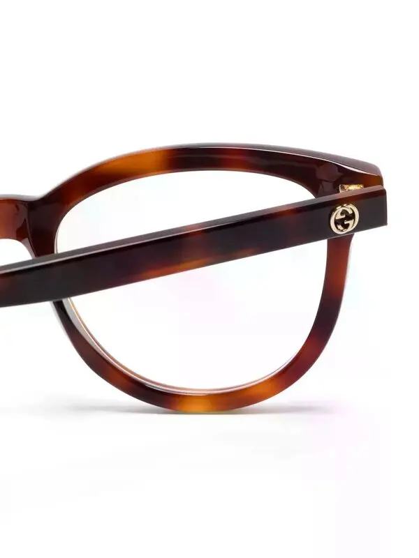 Gucci Tortoiseshell-effect Glasses
