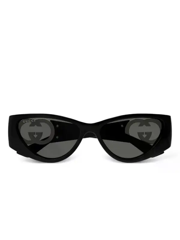 Gucci Interlocking G Oval Sunglasses