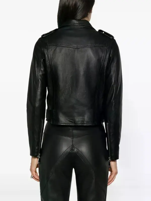 MITILIANE COUTURE Calf Leather Biker Jacket
