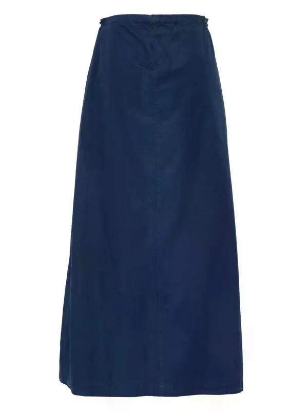 Aspesi Wrap Midi Skirt - Blue
