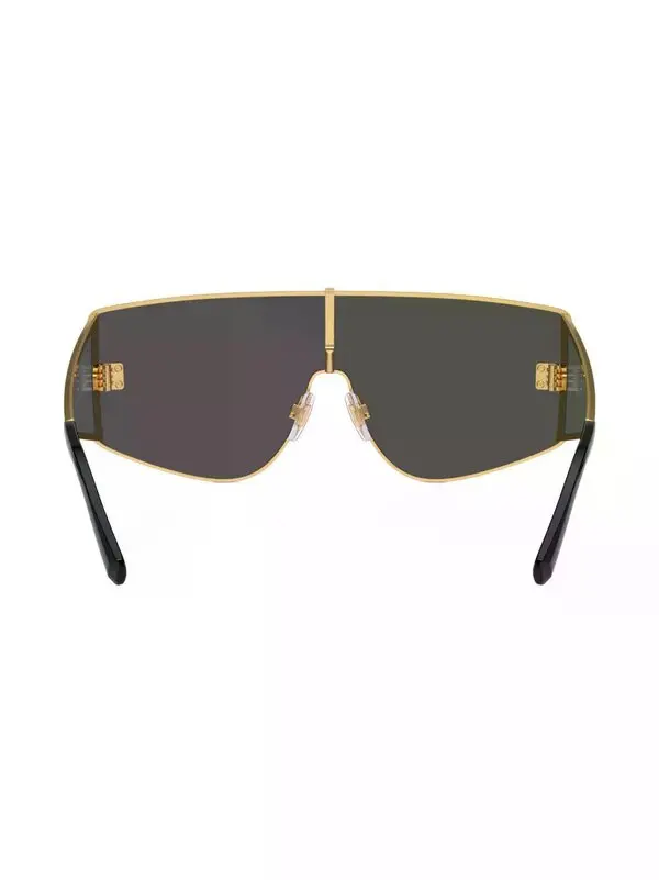 Dolce & Gabbana Dna Mask Frame Sunglasses - Gold