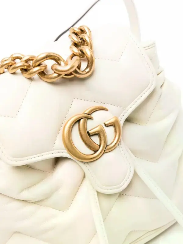 Gucci Gg Marmont Quilted Leather Backpack