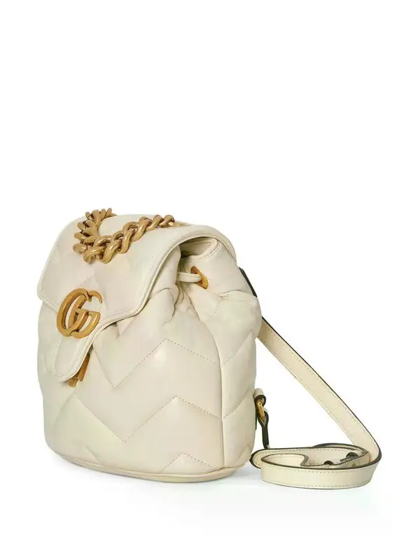 Gucci Gg Marmont Quilted Leather Backpack