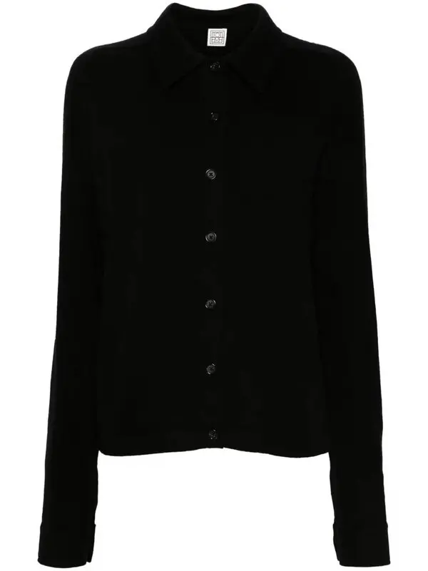 TOTEME Cashmere Cardigan - Black